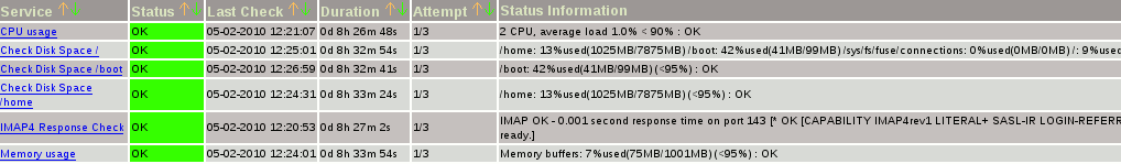 Ubuntu 10.04: Check IMAP with Nagios