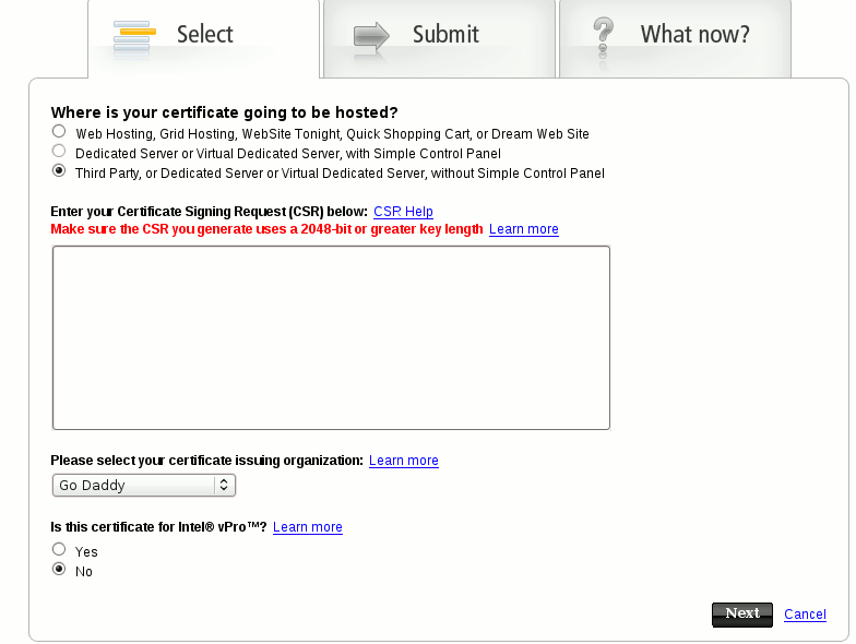 Ubuntu SSL 2048-bit Key